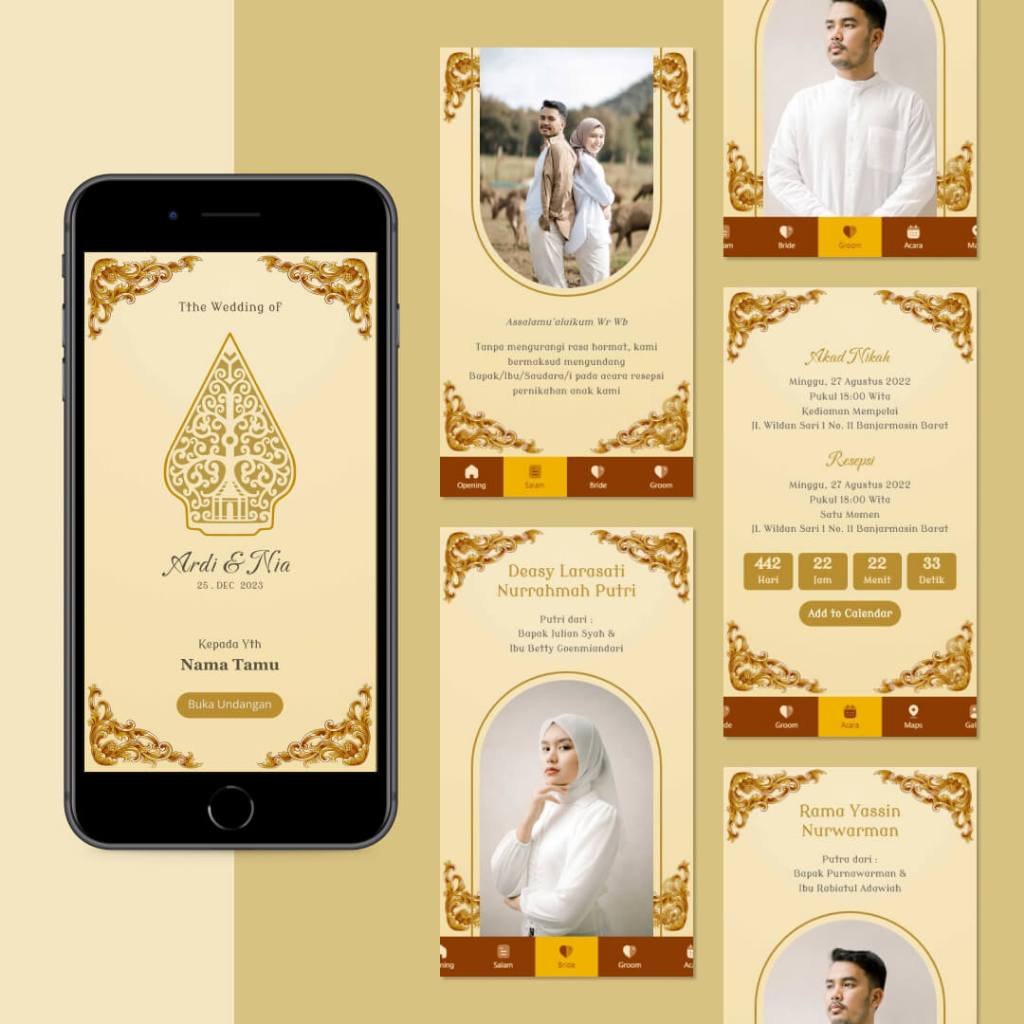 Jual Undangan Digital Website Digital Adat SundUndangan Bali Website ...