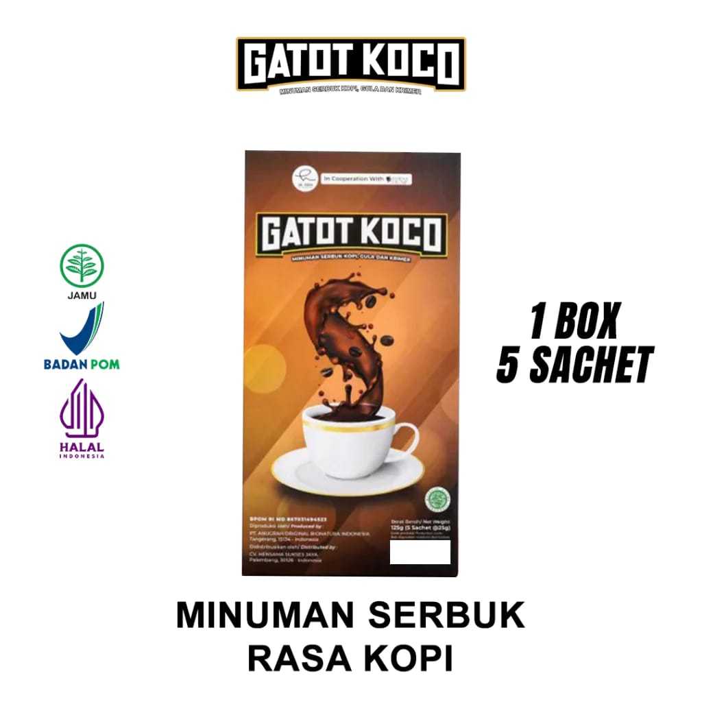 Jual Kopi Gatot Koco by dr Richard Lee Minuman Kesehatan Pria Original ...