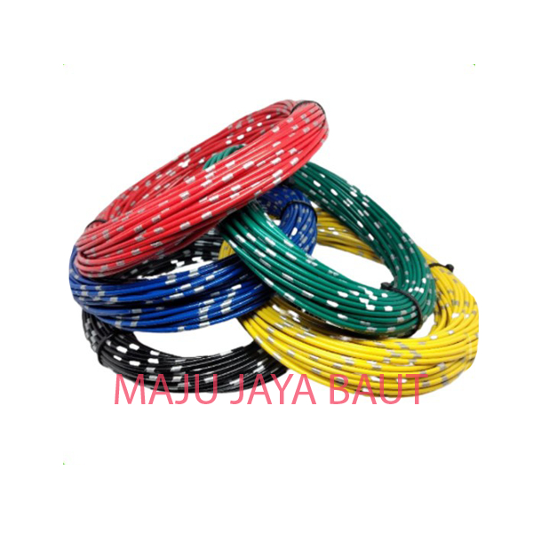 Jual Kabel Bintik AVS 0.5 MM Kabel Otomotif Body Mobil Motor Serabut Tembaga | Shopee Indonesia