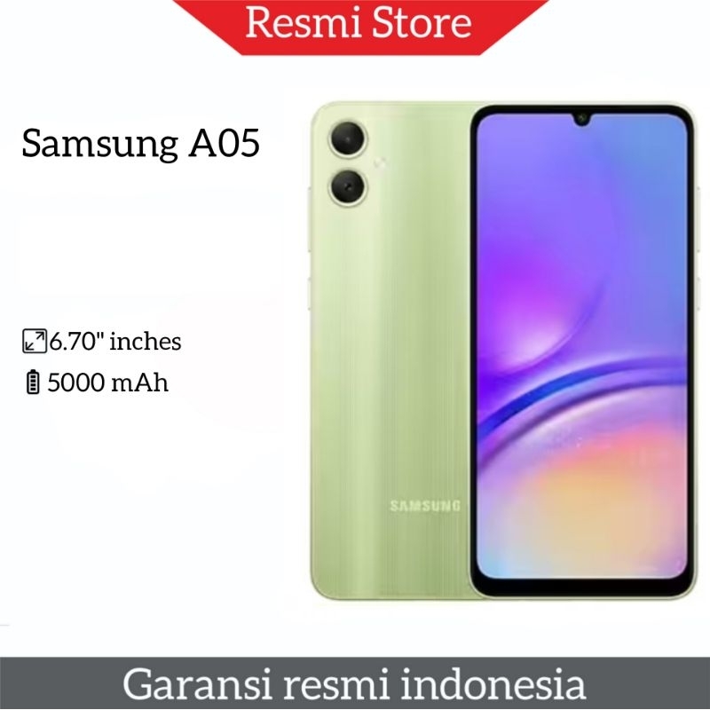 Jual Samsung Galaxy A05 (RAM 6GB/128GB - 4GB/128GB - 4GB/64GB) NEW BNIB | Shopee Indonesia