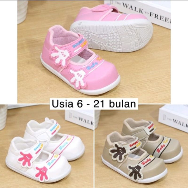 Jual Sepatu Anak Perempuan Bunyi Cit Cit Cemen Kaki Usia 1 2 3 Tahun ...