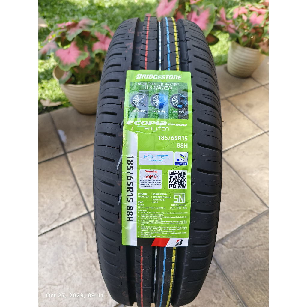 Jual Bridgestone Ecopia EP300 Enliten Ukuran 185/65 R15 Ban Mobil ...