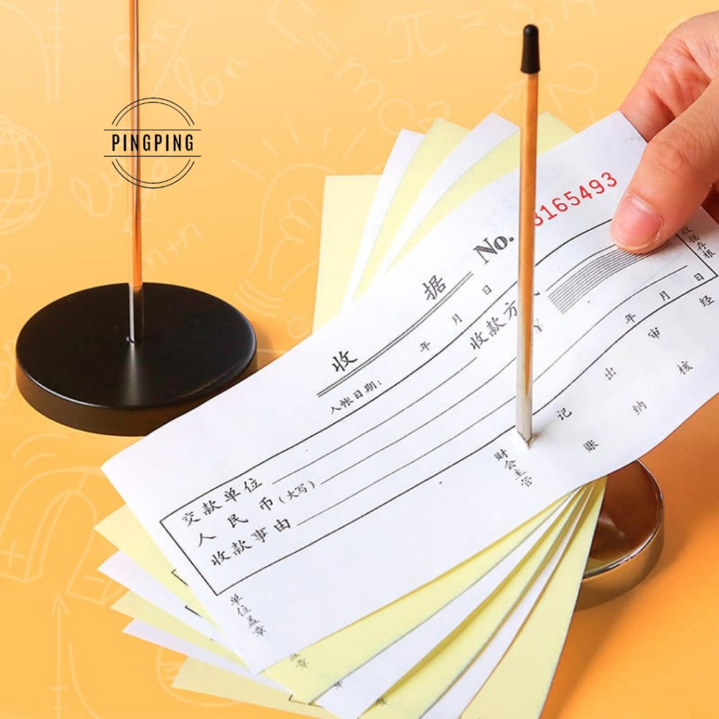 Jual Tusukan Bill Nota Bon Memo Stainless Tusukan Kertas Bon Paper ...