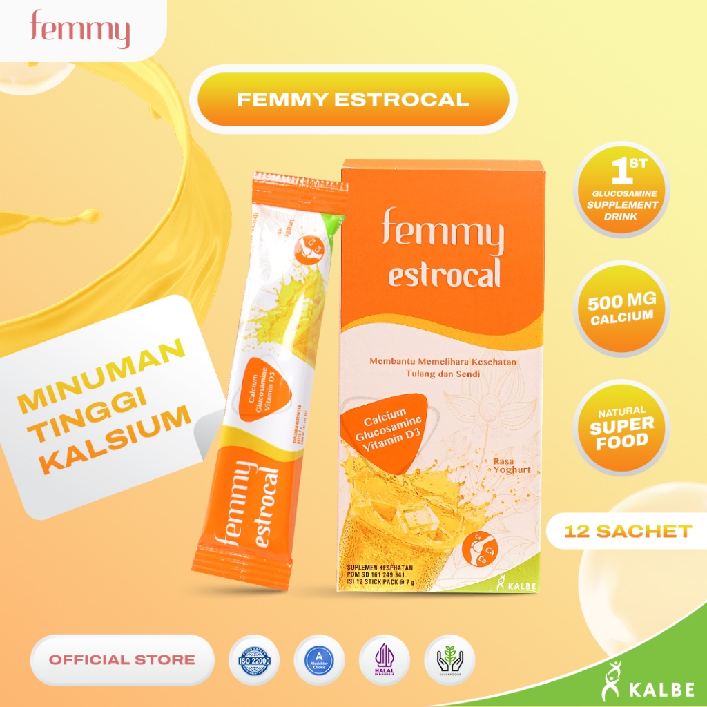 Jual Femmy Estrocal Minuman Kesehantan Tulang & Sendi | Shopee Indonesia