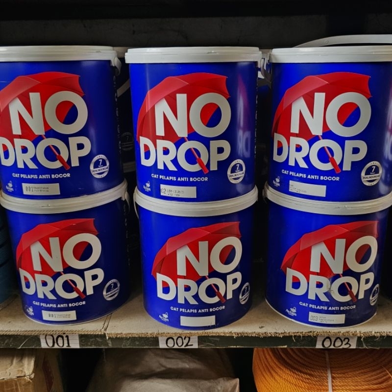 Jual No Drop cat pelapis anti bocor 4kg | Shopee Indonesia