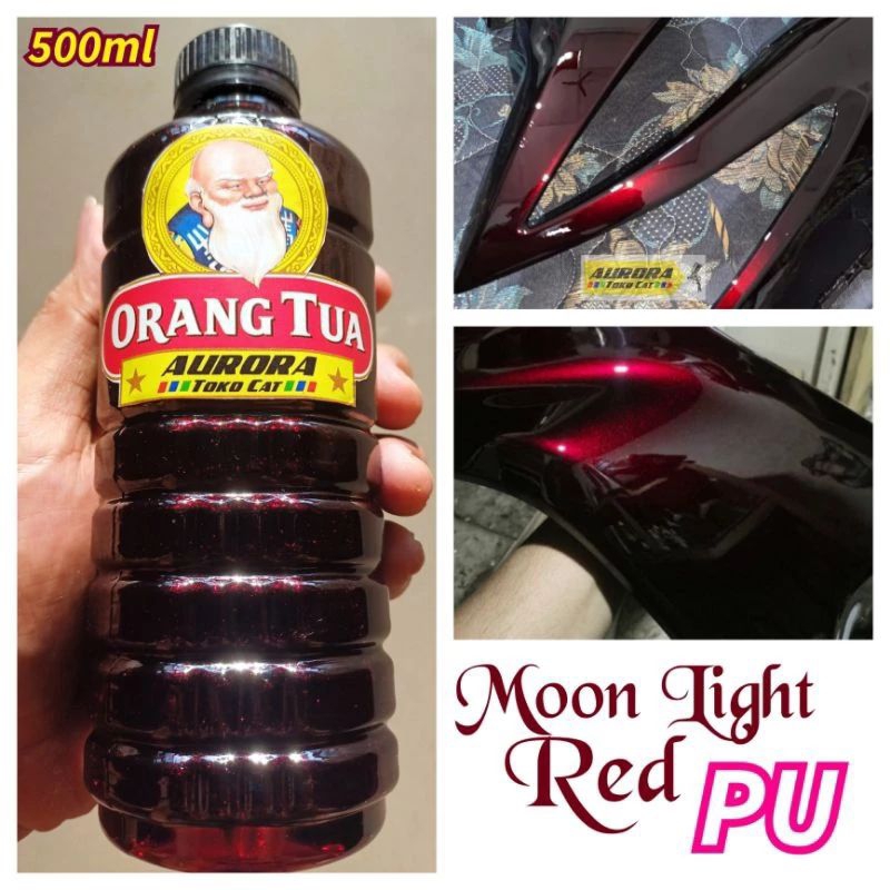 Jual Cat PU Moonlight Red Penta Oto Merah Moon Light Maroon 500ml ...