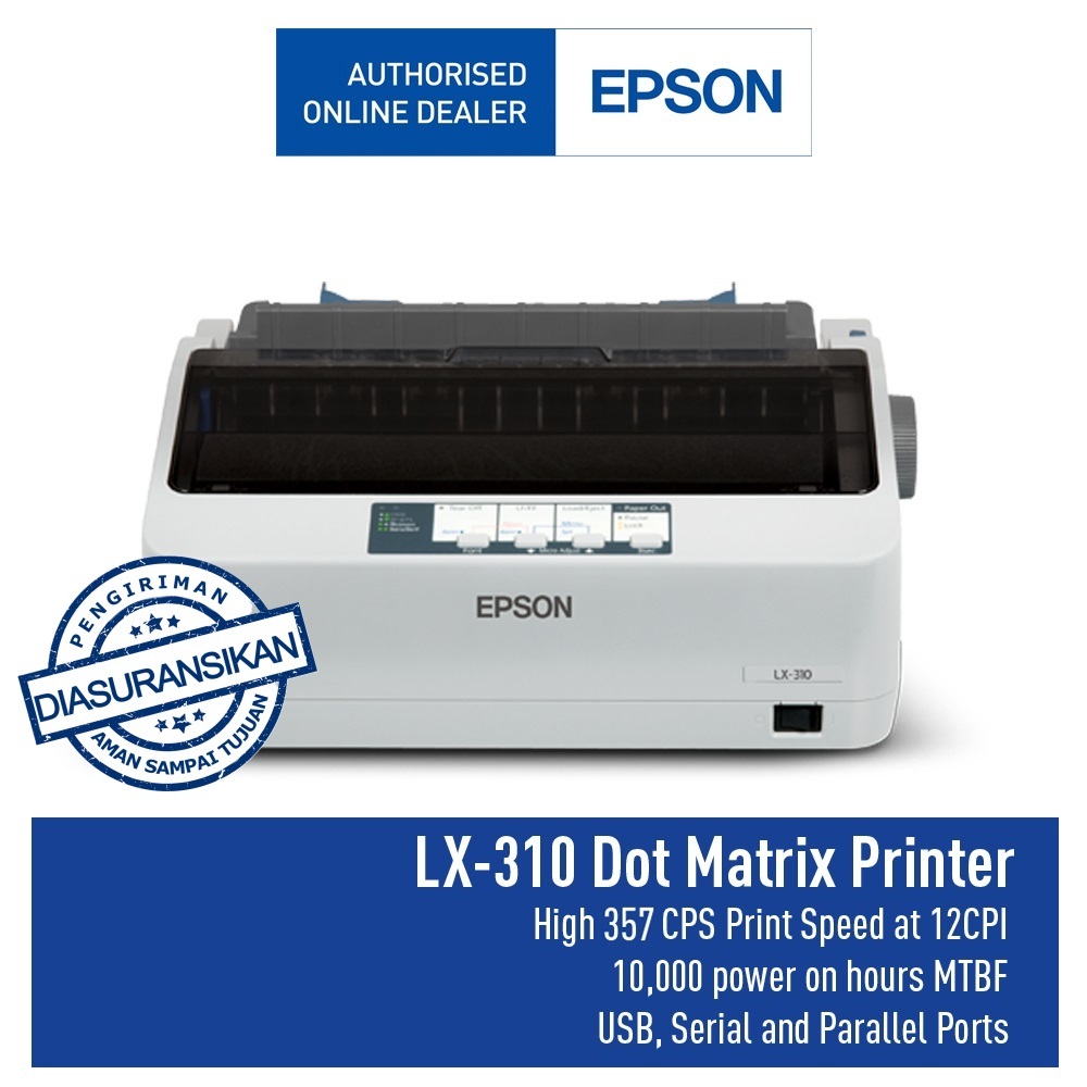 Jual Printer Epson LX-310 / LX310 Dot Matrix | Shopee Indonesia