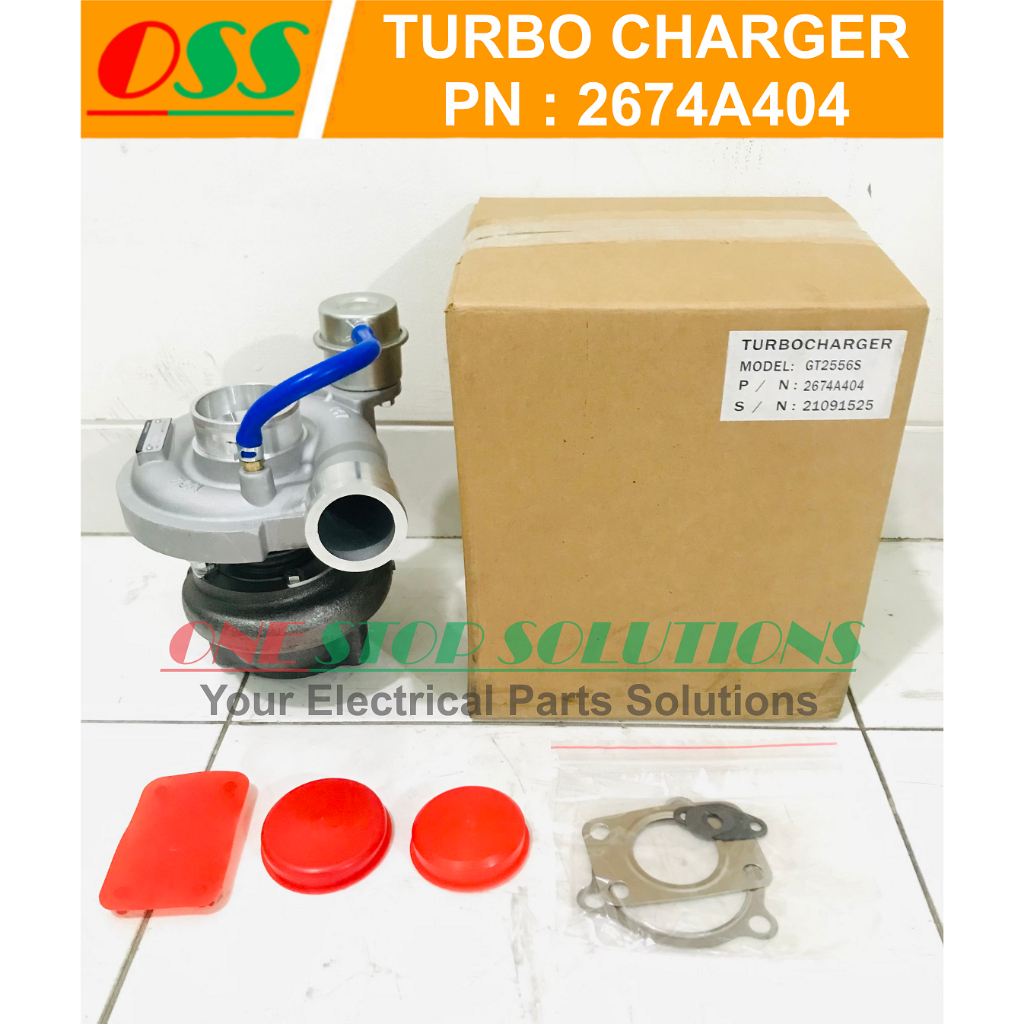 Jual TURBO CHARGER TURBOCHARGER GENSET MODEL GT25 GT2556S PN 2674A404 ...
