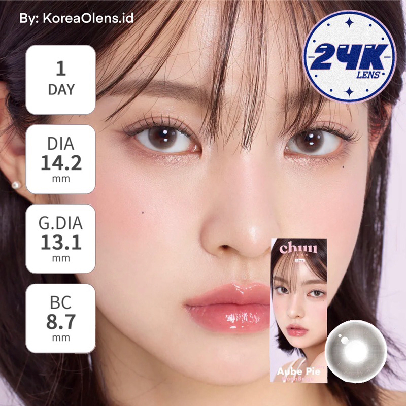 Jual SOFTLENS ORI KOREA CHUU X HAPA KRISTIN 1 DAY LENS 10P AUBE PIE MOON BEIGE | Shopee Indonesia