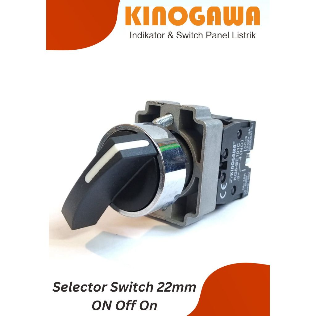 Jual Selector Switch 22mm XB2 3 Posisi Stay Put - Selektor 22mm ON OFF ON | Shopee Indonesia