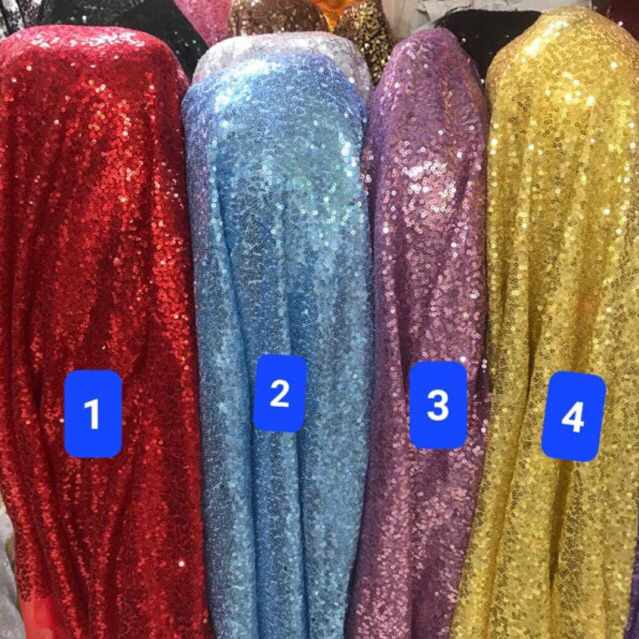 Jual Bahan seribu payet/Kain sequin/Bahan sequin | Shopee Indonesia