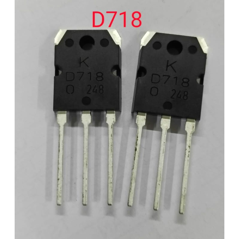 Jual IC TRANSISTOR TIP D718 I ASLI ORIGINAL ST TIP D 718 I KUALITAS ...