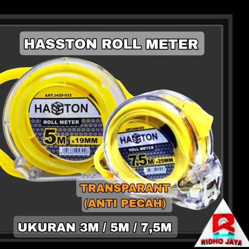 Jual Hasston-Prohex Meteran 10 7,5 5 3 Meter Measurement Tape ...