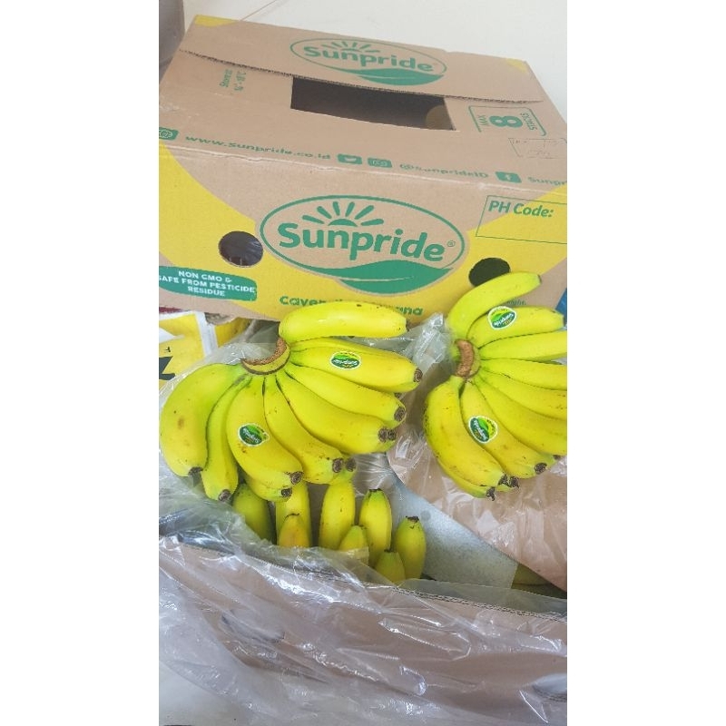 Jual Pisang Cavendish Sunpride 1kg | Shopee Indonesia