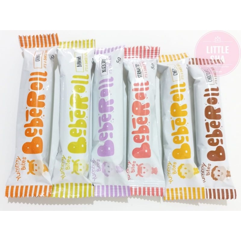 Jual Yummy Bites Beberoll 9+ ECER SATUAN / Bebe roll yummy bites ...