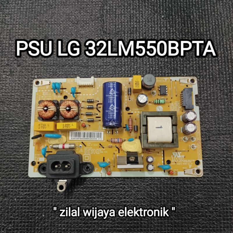 Jual LG 32LM550BPTA - PSU - POWER SUPPLY - REGULATOR - MESIN TV | Shopee Indonesia