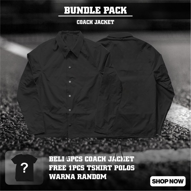 Jual Jaket coach jaket winbraker polos pria wanita | Shopee Indonesia