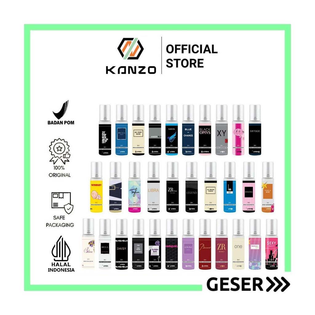 Jual Kanzo - [BPOM] Parfum Roll On 6ml Premium / Parfum RollOn Baccarat ...