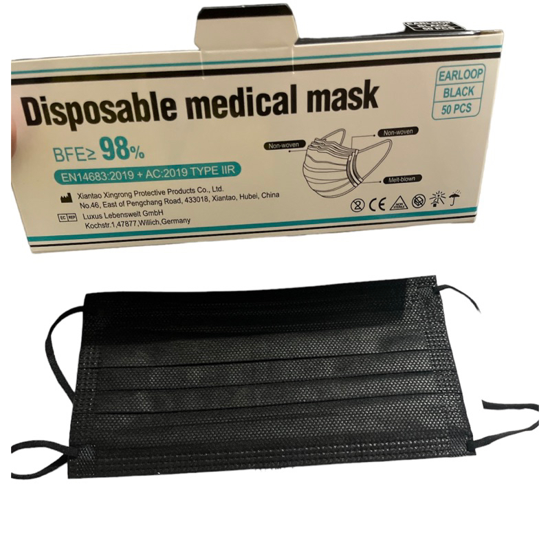 Jual MASKER FACEMASK 3ply 50pc BOX | Shopee Indonesia