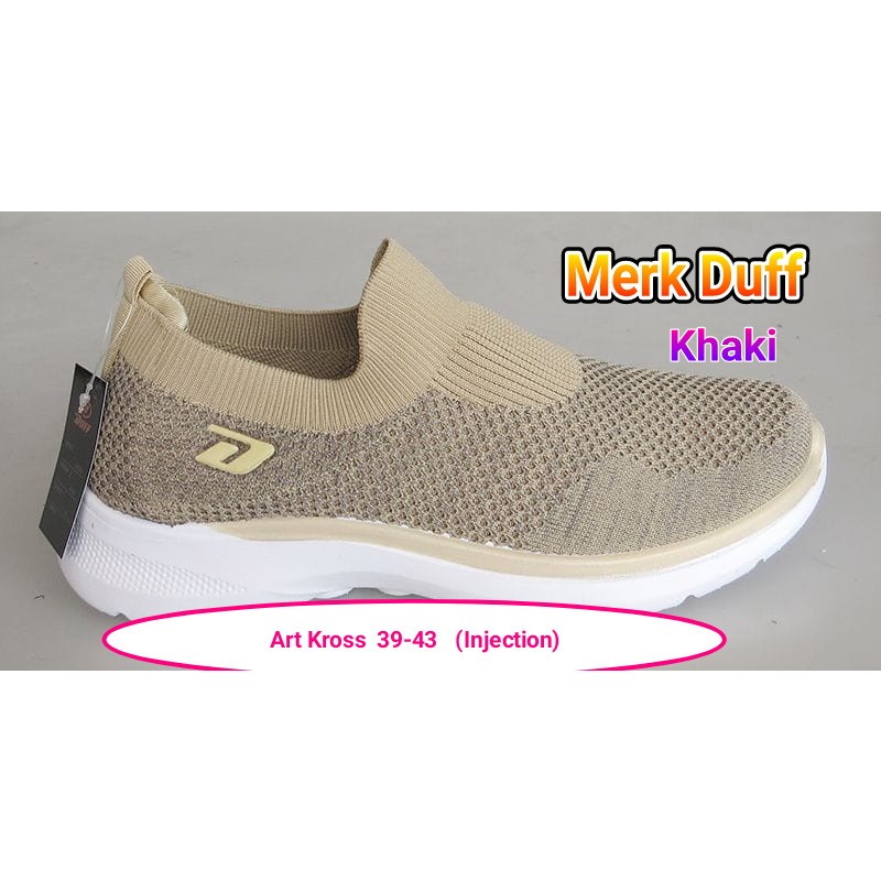 Jual Kross Sepatu Slip on Pria DUFF | Shopee Indonesia