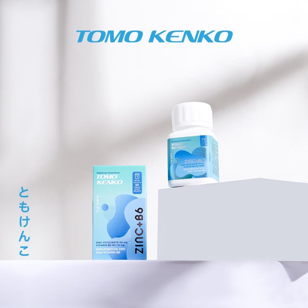 Jual Tomo Kenko Zinc Picolinate + B6 | Acne & Imun | High Quality | Shopee Indonesia