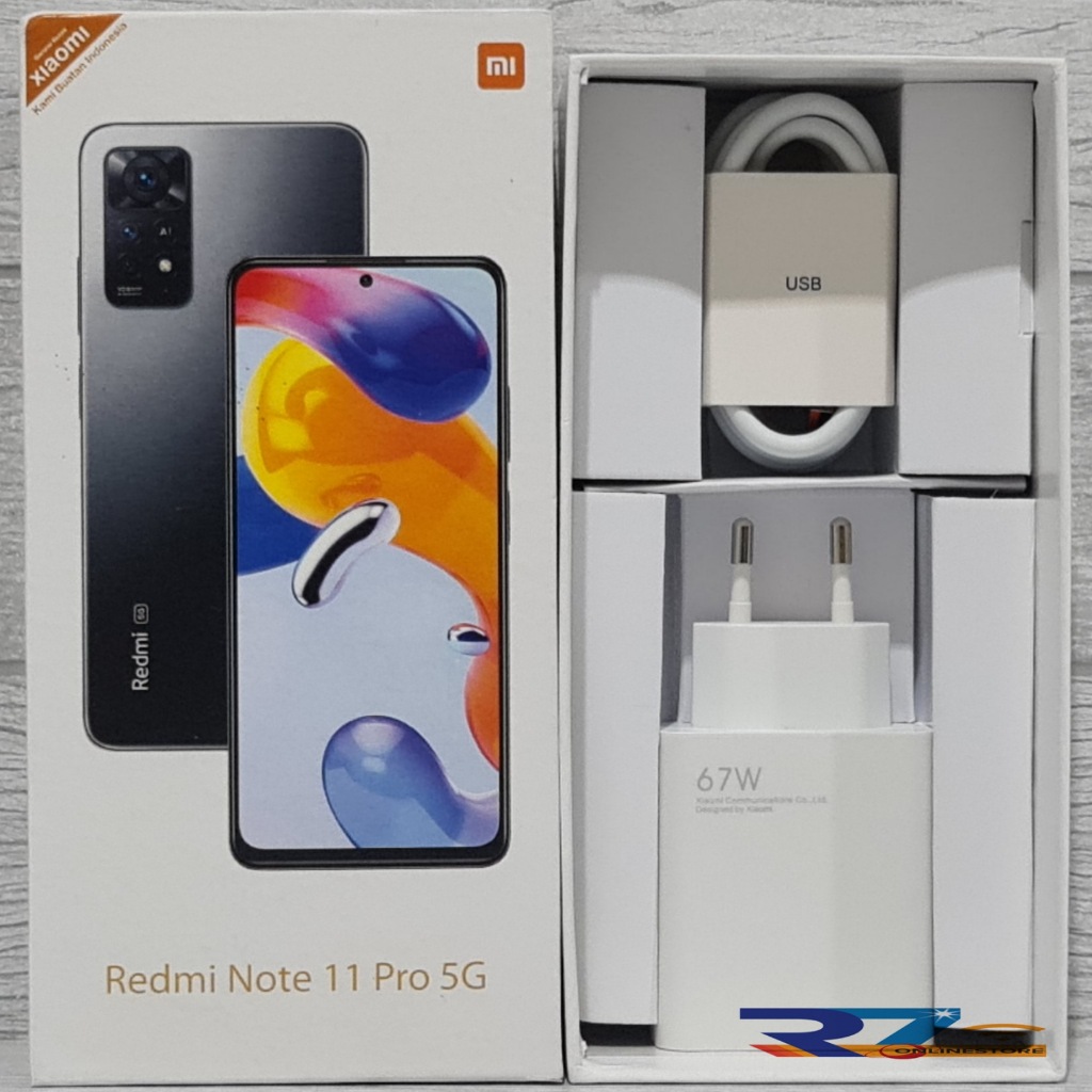 Jual BOX/DUS/KOTAK Xiaomi Redmi Note 11 Pro 5G (CHARGER TURBO CHARGE ...
