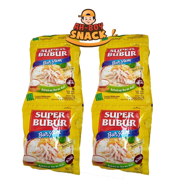 Jual BURYAM RENCENG - SUPER BUBUR RENCENG 10 SACHET X 22 GRAM - TINGGAL ...