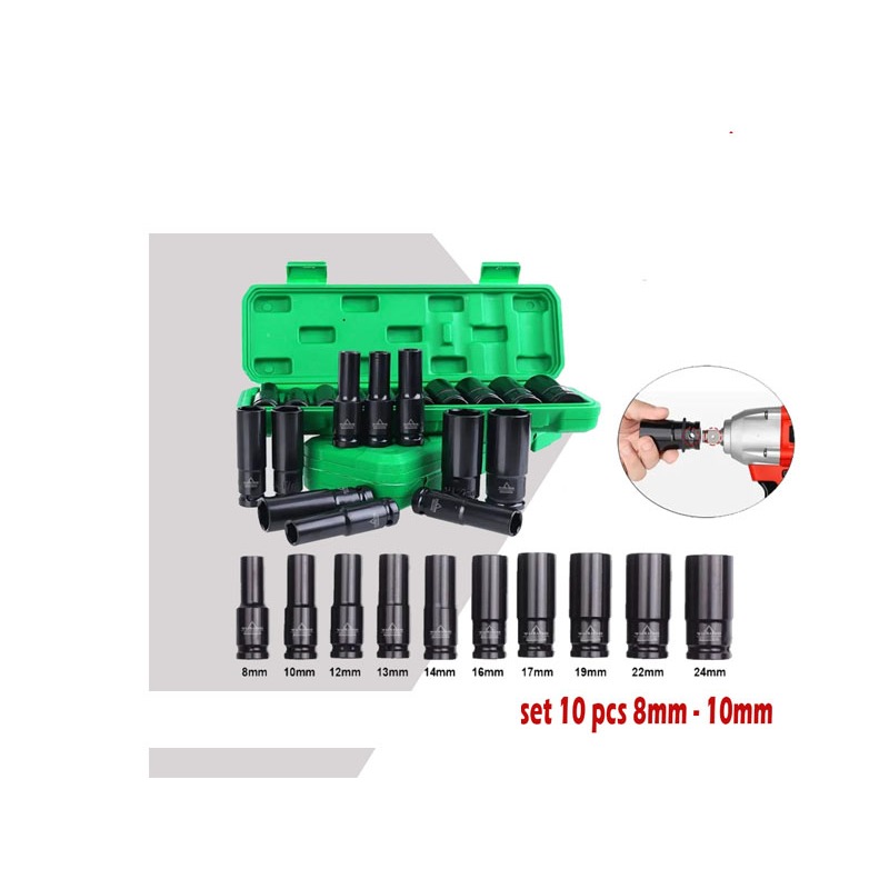 Jual mata sock impact set impek 8-24 MM mesin sock | Shopee Indonesia