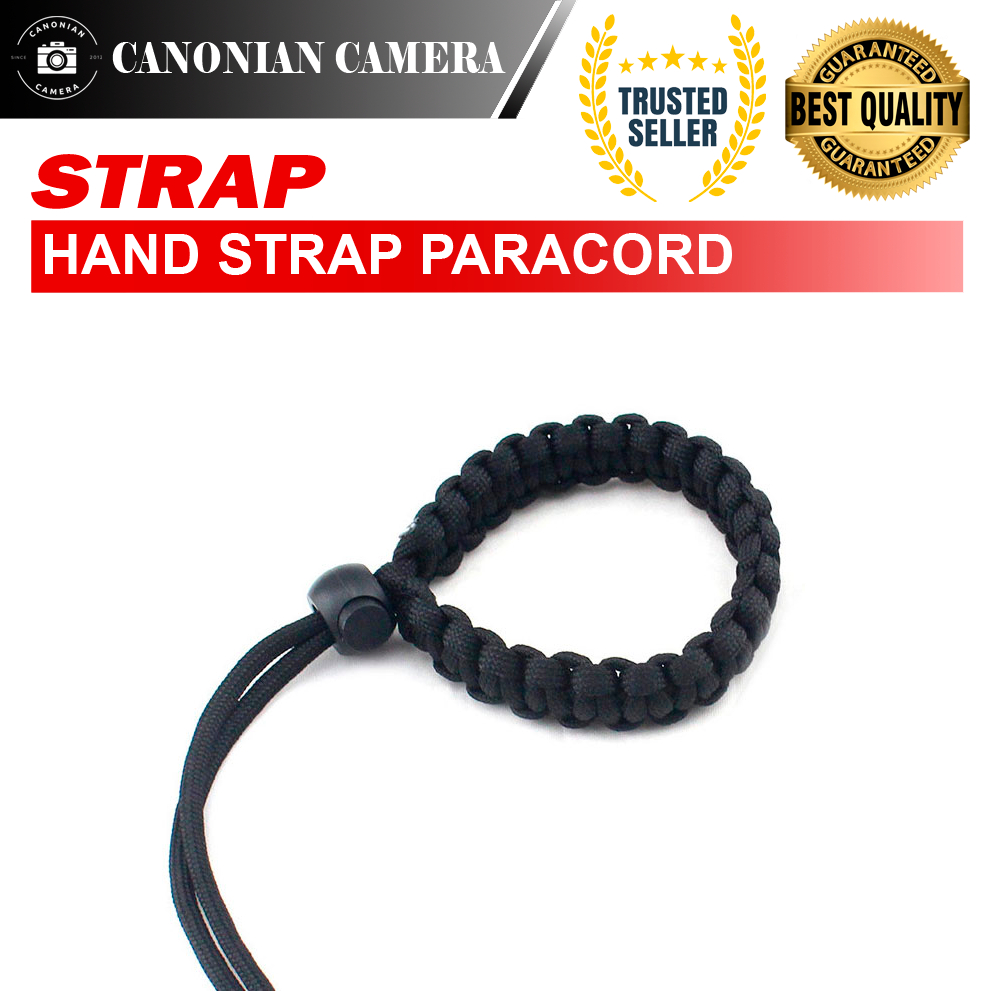 Jual Hand Strap Paracord untuk kamera DSLR Mirrorless | Shopee Indonesia