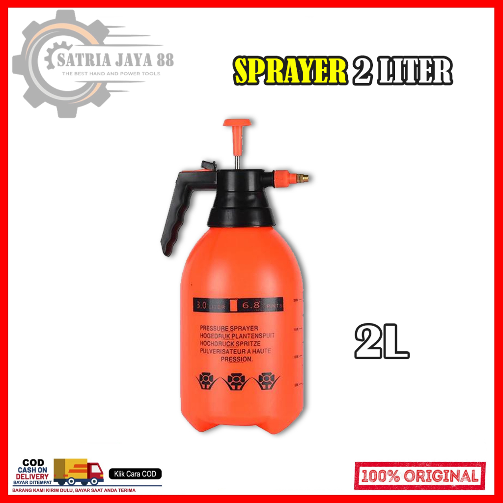 Jual Hand Sprayer 2 Liter Manual Semprotan Tanaman, Burung dan ...