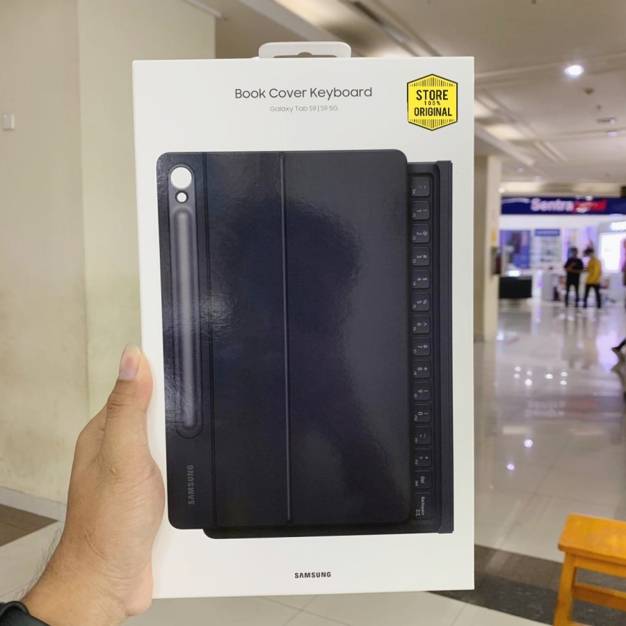 Jual SAMSUNG Book Cover Keyboard Galaxy Tab S9 5G Trackpad Version ...