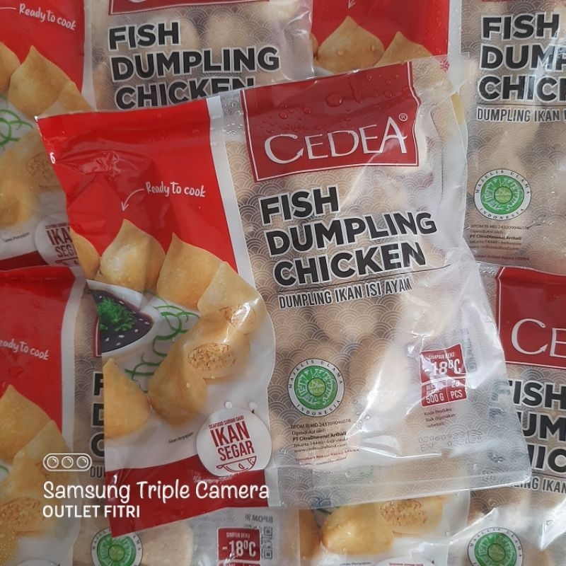 Jual [500gr] CEDEA Fish Dumpling Chicken | Shopee Indonesia