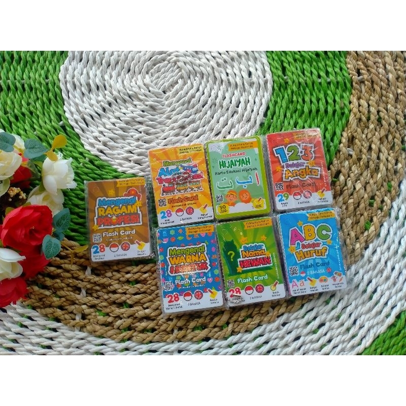 Jual FLASH CARD MAINAN EDUKASI ANAK / MEDIA BERMAIN KARTU EDUKATIF ...