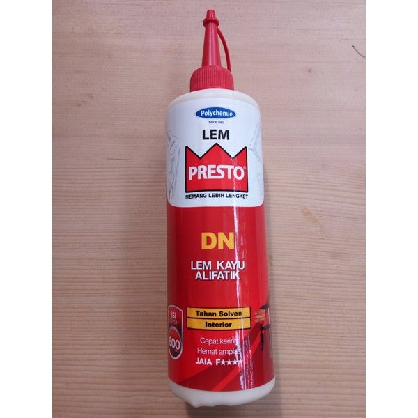 Jual Lem Kayu Alifatik PRESTO Lem Kayu HPL Multiplek Kertas Veneer ...