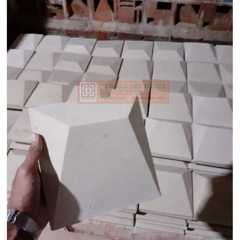 Jual roster tempel dinding, loster 3d wallpanel, roster tempel, ornamen ...
