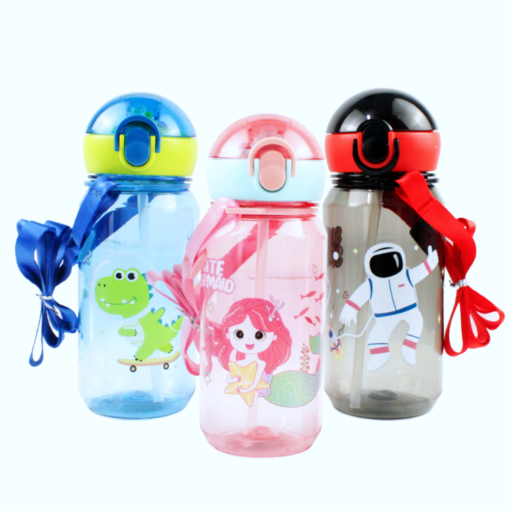 Jual Botol Minum Motif Karakter Lucu Botol Minum Anak Sekolah 400 ML Tumbrl Anak BPA FREE - YY ...