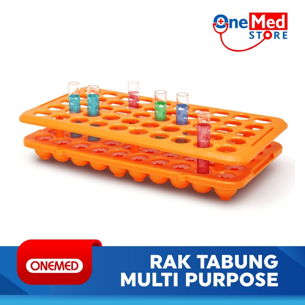 Jual ONEMED Rak Tabung Multipurpose isi 50 lubang OOF | Shopee Indonesia