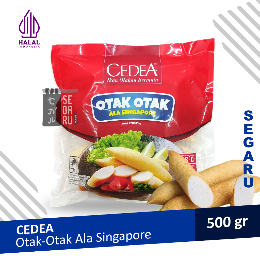 Jual CEDEA Otak Otak Singapore | Fish Cake Singapore 500gr | Shopee ...