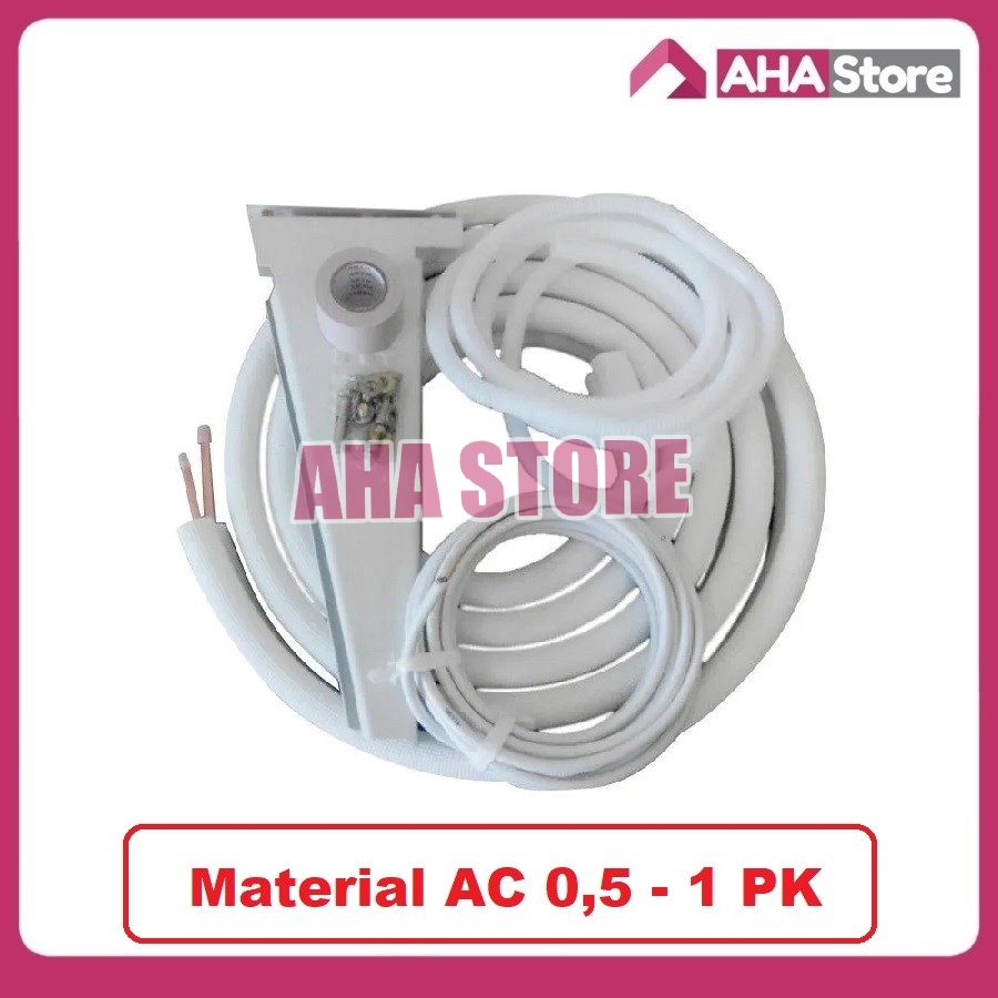 Jual Paket Material AC Instalasi AC 0,5 - 1 PK | Shopee Indonesia