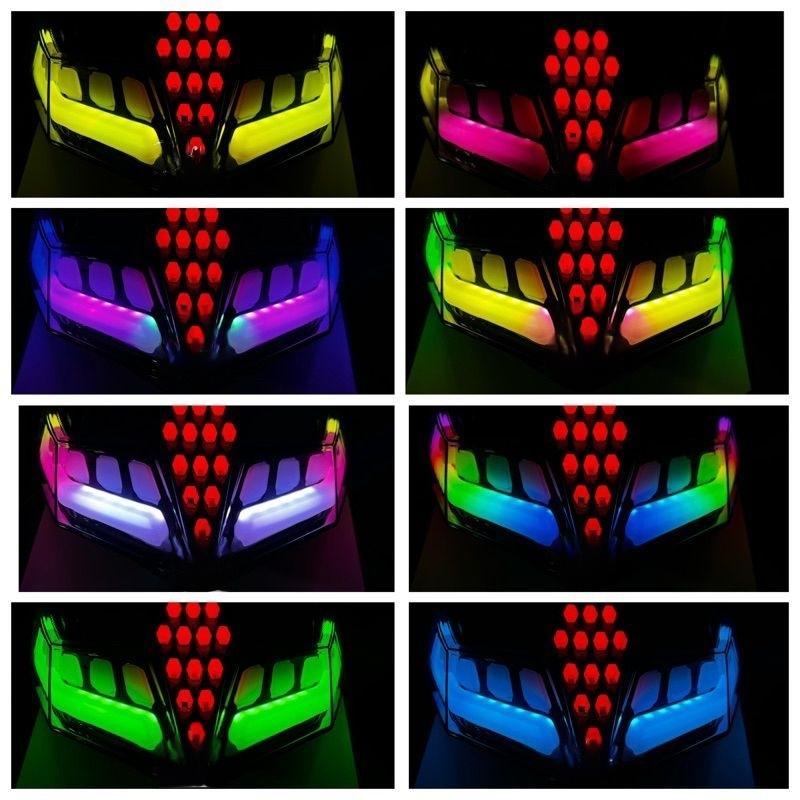 Jual Lampu Stop Lamp / Lampu Stop Belakang XCase RGB Vario 125/150 Led ...