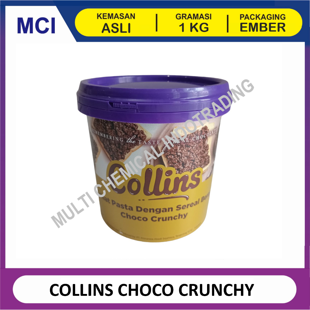 Jual COLLINS CHOCO CRUNCHY 1 KG TOPPING COKELAT SELAI CHOCOLATE CRUNCHY ...