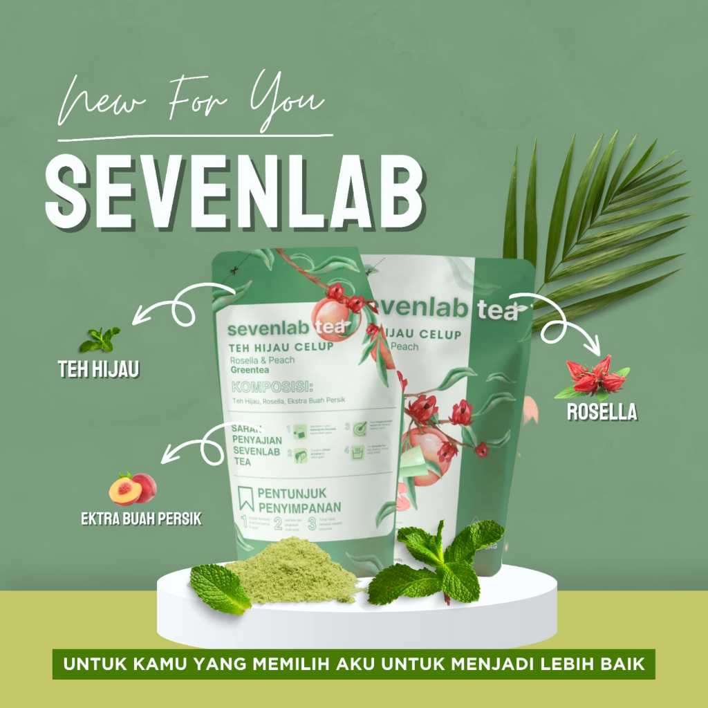 Jual SevenLab tea - Herbal untuk detox | Shopee Indonesia