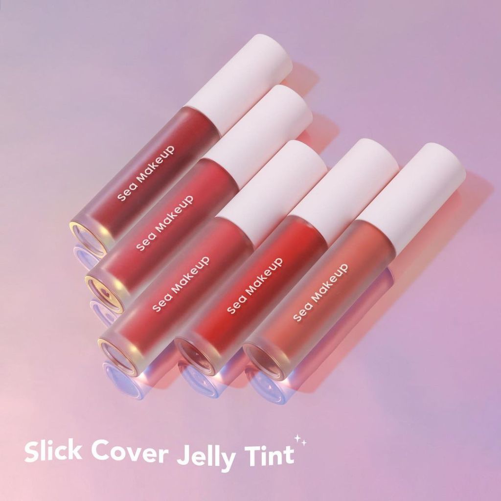 Jual ️ LIVI ️ Sea Makeup Slick Cover Jelly Tint | Shopee Indonesia