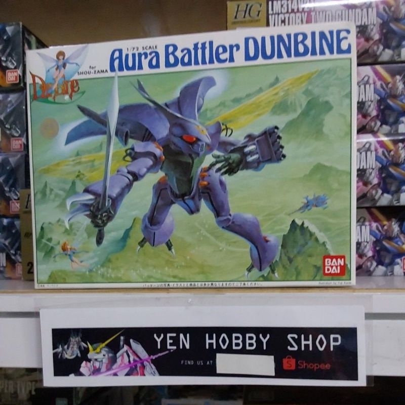 Jual GUNDAM AURA BATTLER PLAMO 1/72 DUNBINE 39065 [ORIGINAL BANDAI] | Shopee Indonesia