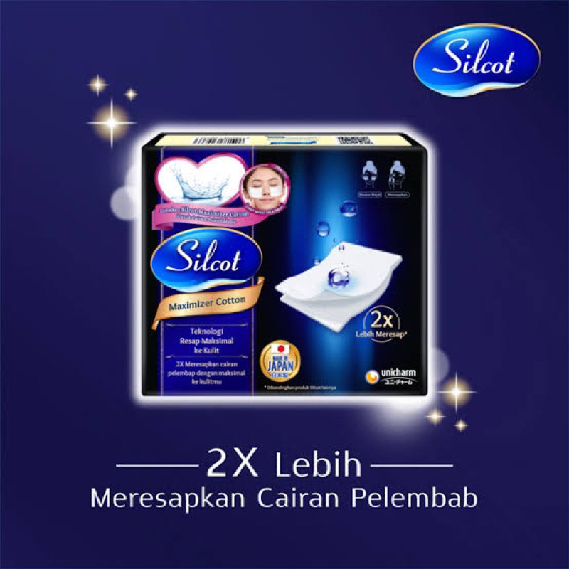 Jual SILCOT MAXIMIZER COTTON KAPAS WAJAH | Shopee Indonesia