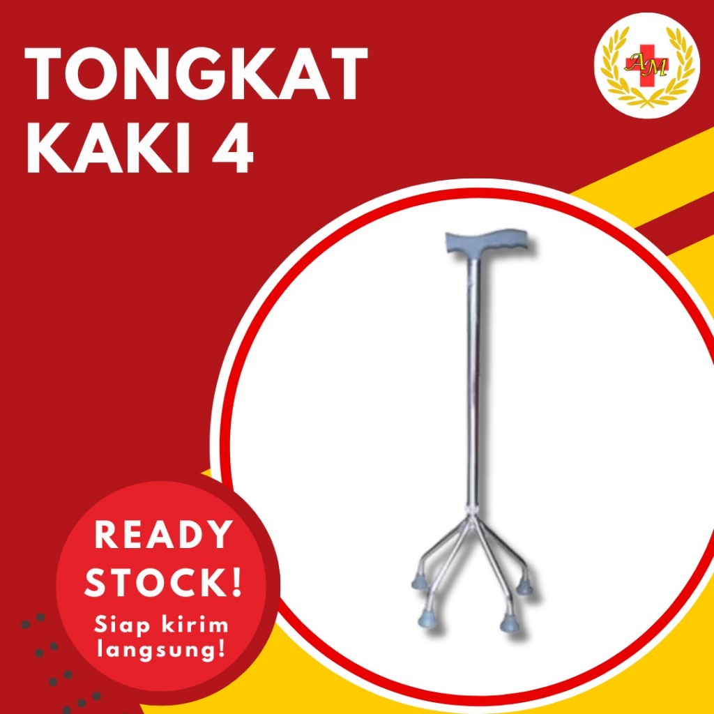 Jual Alat Bantu Jalan Tongkat Kaki 4 - Tongkat Bantu Jalan | Shopee ...