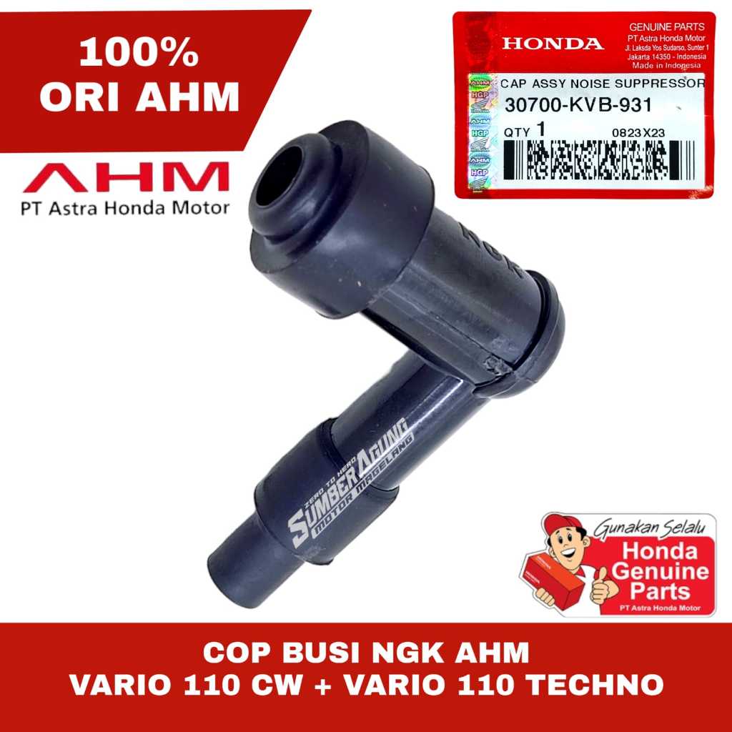 Jual COP BUSI CAP SUPPRESSOR VARIO LAMA 110 CW TECHNO ORI AHM 30700-KVB ...