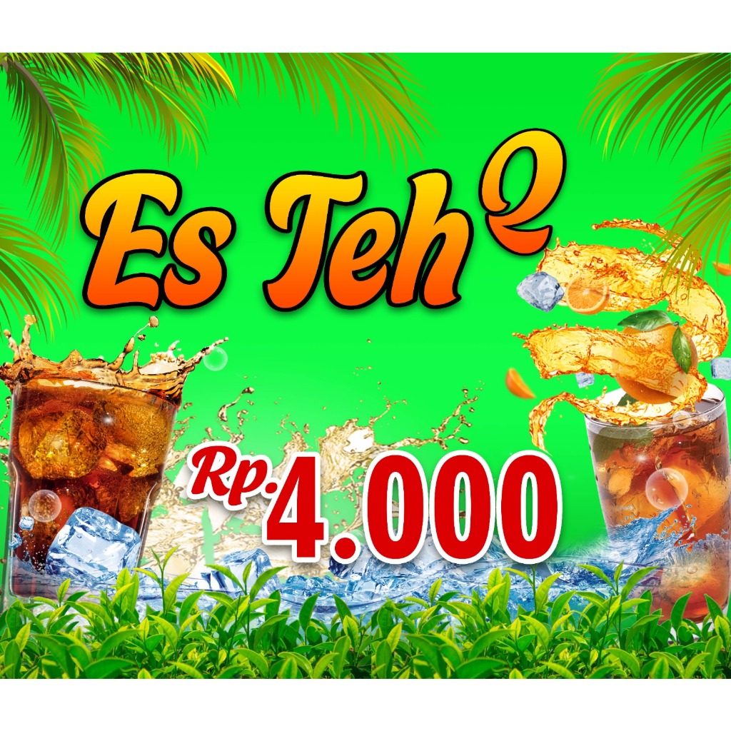 Jual STIKER VINYL MINUMAN ES TEH MANIS | Shopee Indonesia