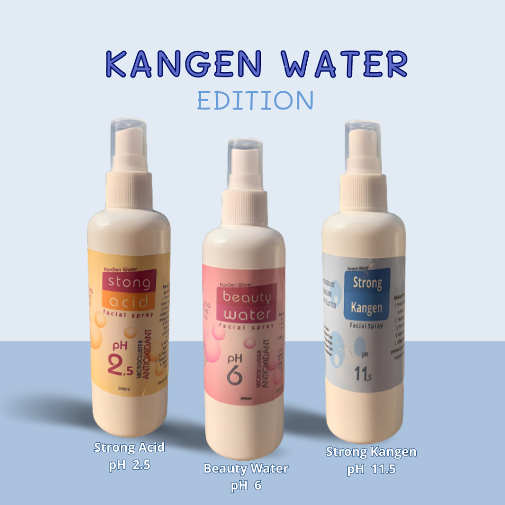 Jual Original 250ml BEAUTY WATER pH6 - STRONG ACID pH 2.5 - STRONG ...