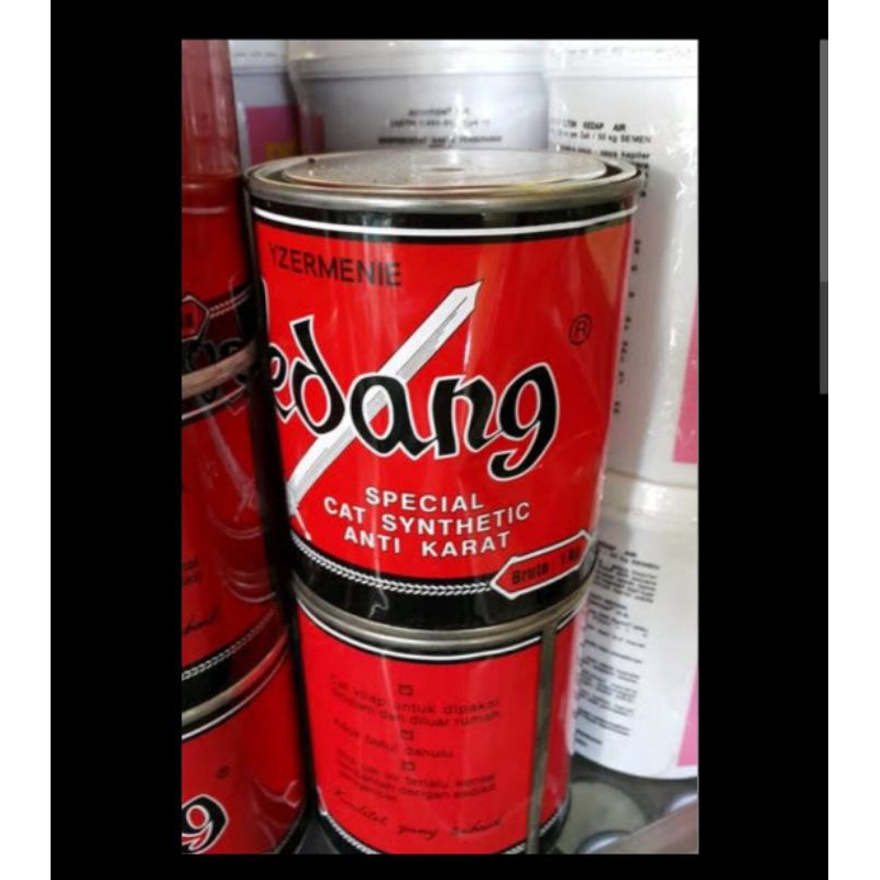 Jual Cat Pedang Cat Yzermenie Cat Besi Anti Karat 1/2 KG Original 100% ...
